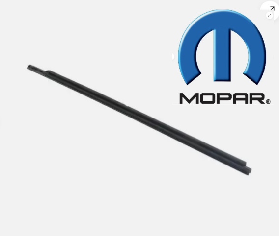 Listwa zewnętrzna drzwi uszczelka szyby Lewy tył 55399163AE Dodge ...